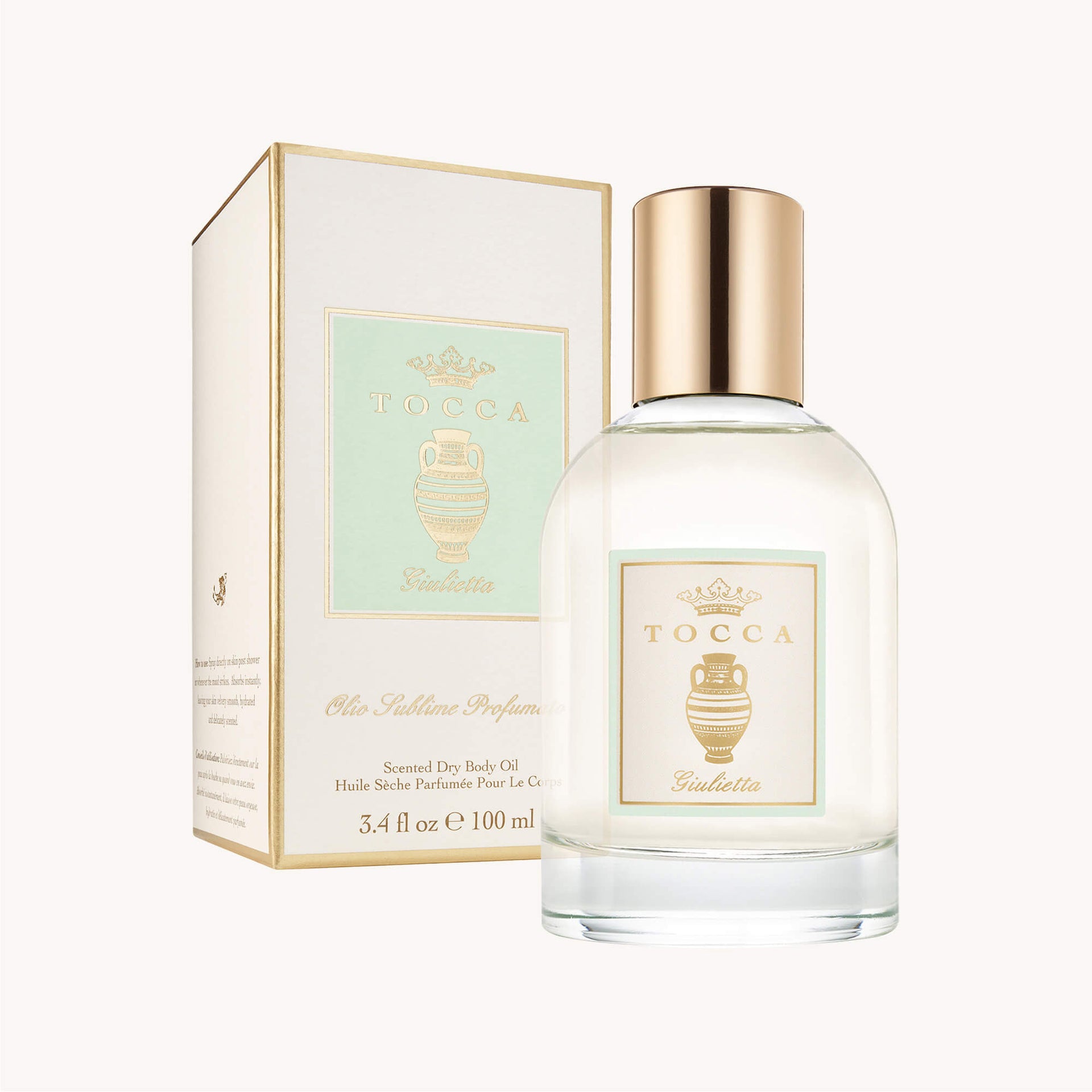 Dry Body Oil Giulietta 100ml | TOCCA Beauty and Home Fragrances